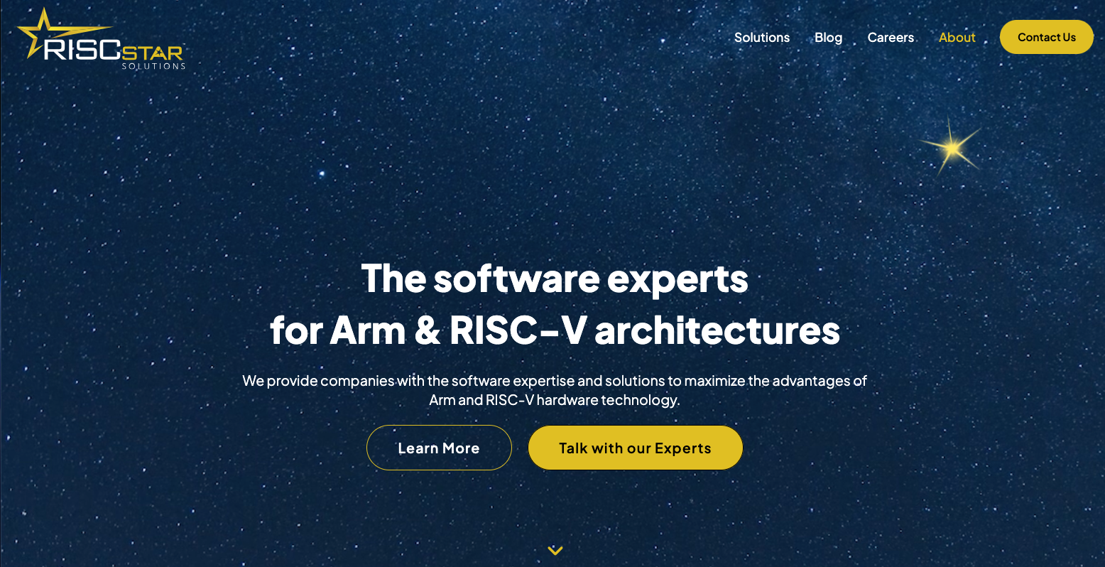 RISCstar | The software experts for Arm & RISC-V architectures